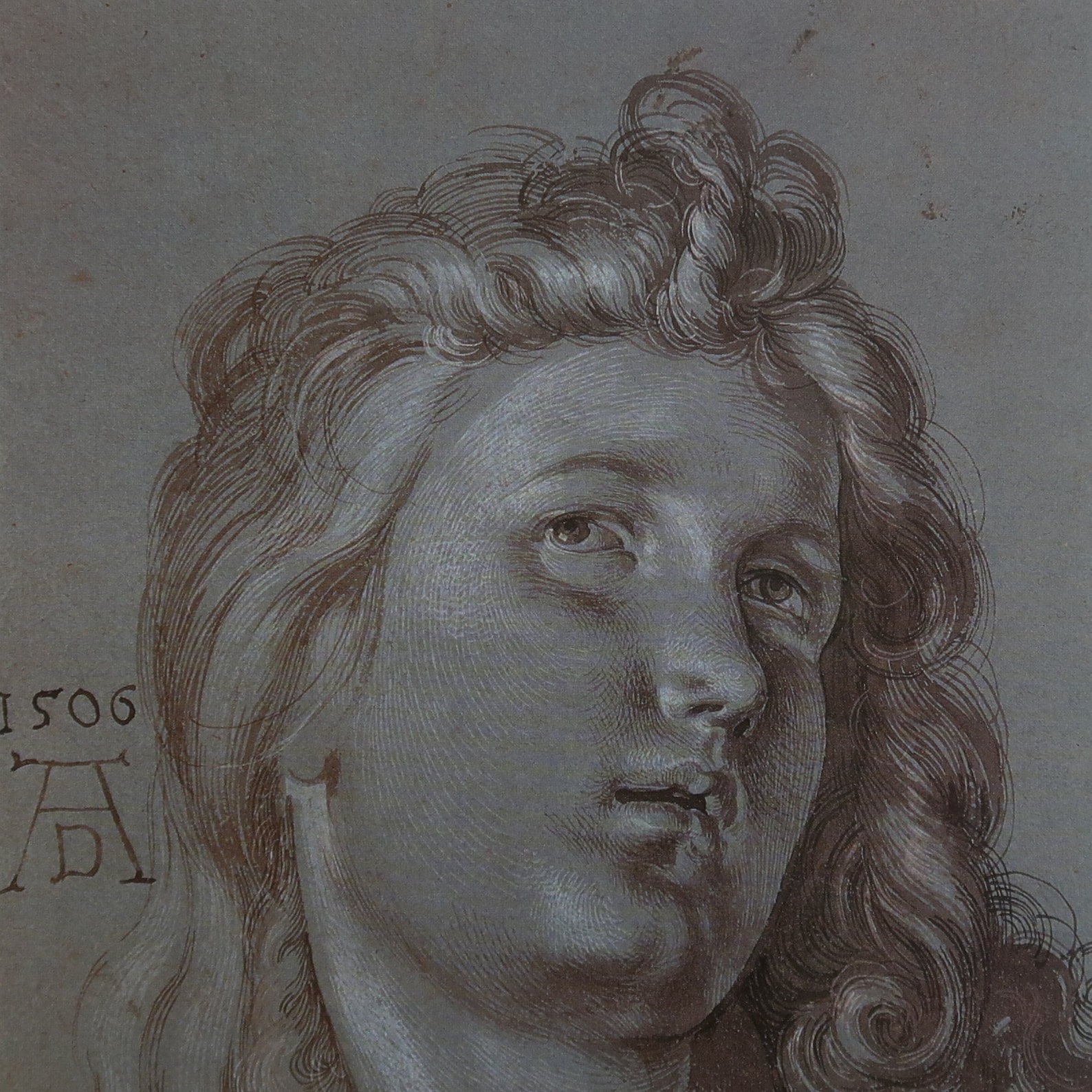 Albrecht Durer Vintage Print 1982 | "head of an Angel" (1506) | Home ...