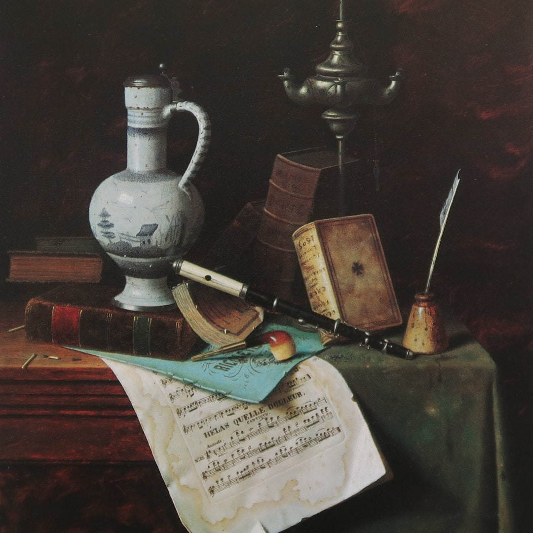 William Harnett Vintage Print 1980 | "my Gems" (1888) | Home Decor ...