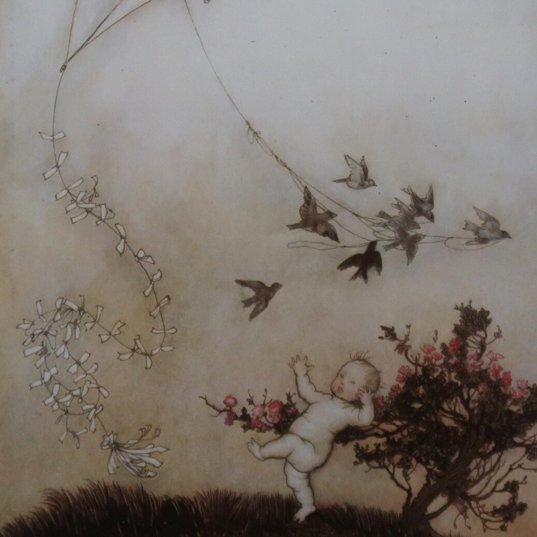 Arthur Rackham Vintage Print 2004 | "the Birds..." (1906) | Home Decor ...