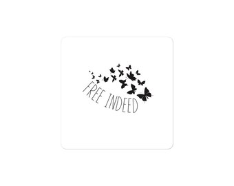 Free Indeed Sticker - Etsy
