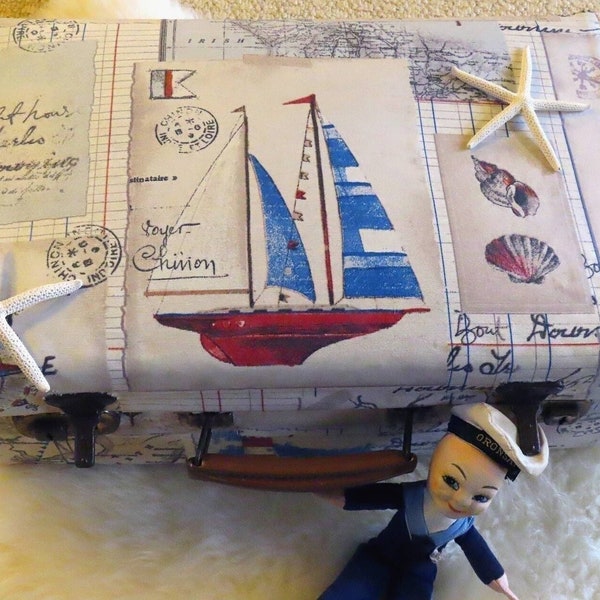 Nautical Fabric - Etsy UK