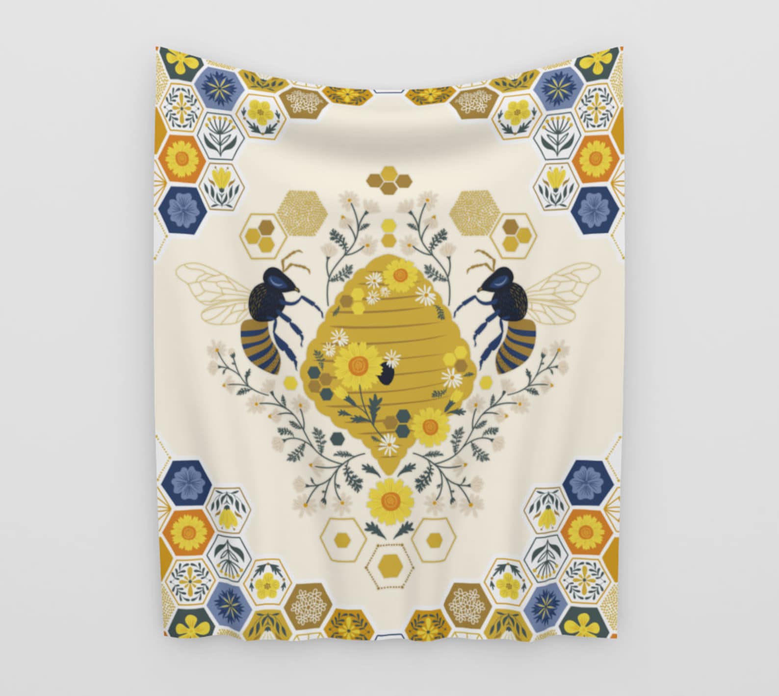 Bee Tapestry Wall Hanging Cottagecore Decor Boho Wall Art - Etsy Canada