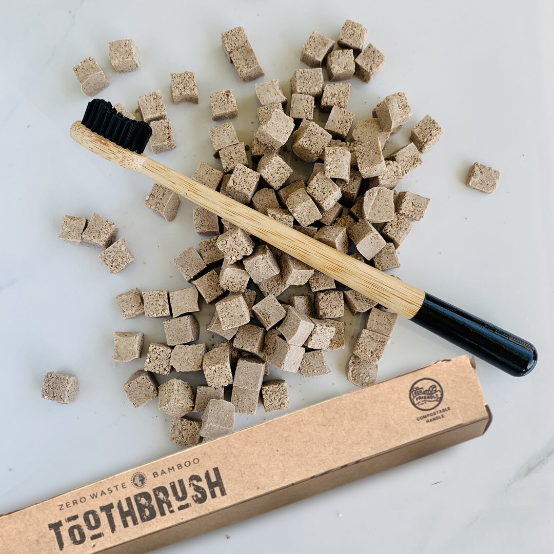 Mint Chip Solid Tooth Nibs/zero Waste Remineralizing Solid Toothpaste ...