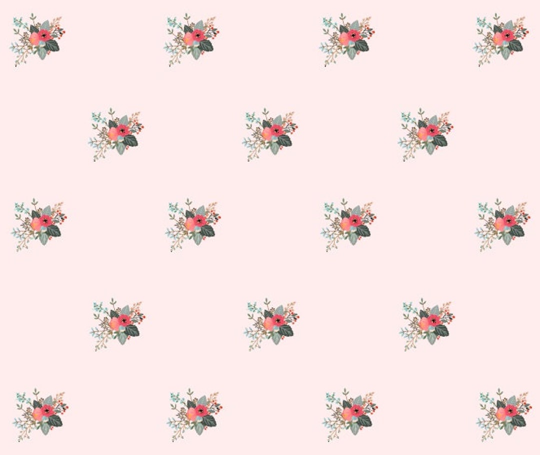 Floral Wallpaper #1 - PDF Download - Etsy