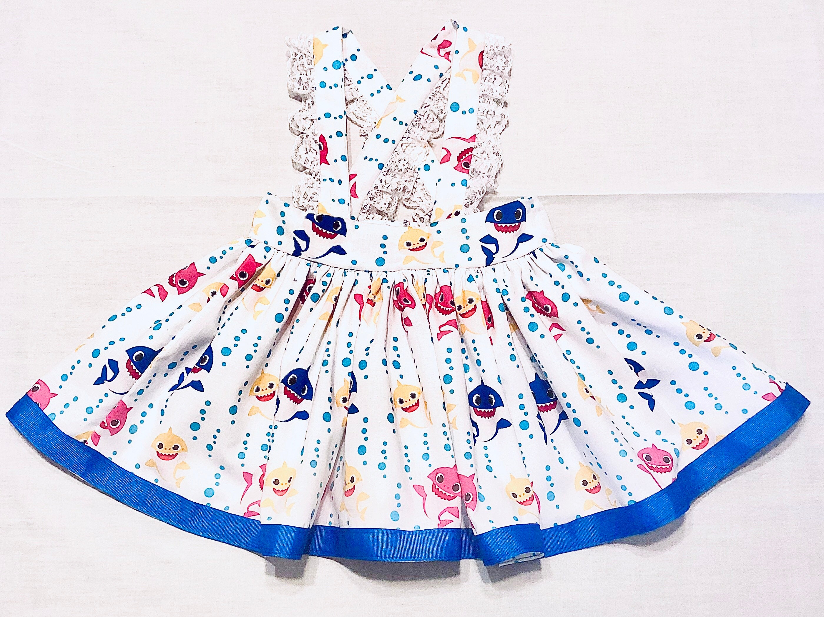 Baby Shark Dress Birthday Dress Celebration Dress Baby - Etsy