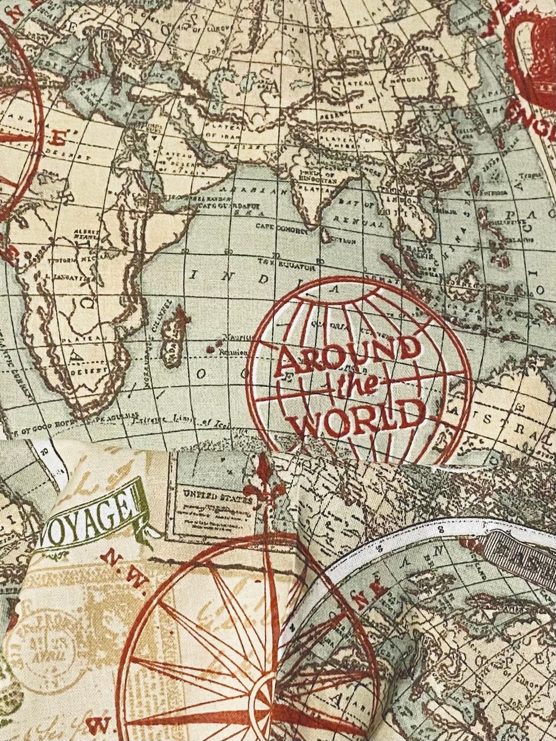 Girls Travel Dress, Around the World, Map Dress, Globe Dress, Vacation ...