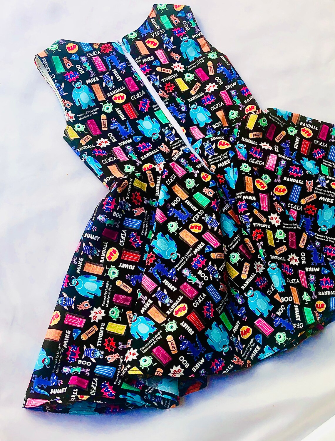 Monsters Inc Dress Birthday Dress Monsters Dress Gift for - Etsy