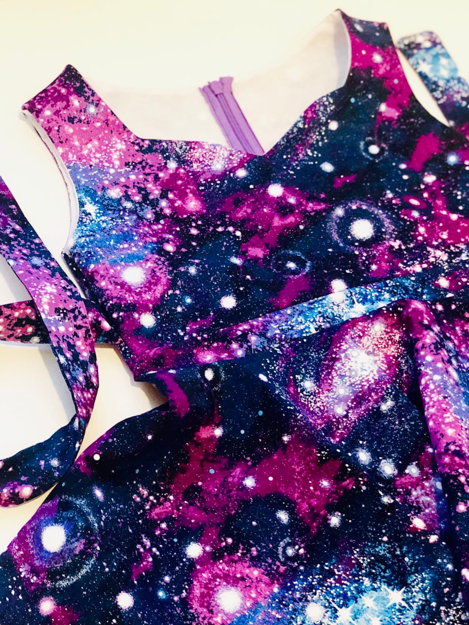 Girls Galaxy Dress, Space Dress for Girls, Toddler Stars Dress, Milky ...