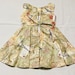 Girls Travel Dress, Around the World, Map Dress, Globe Dress, Vacation ...