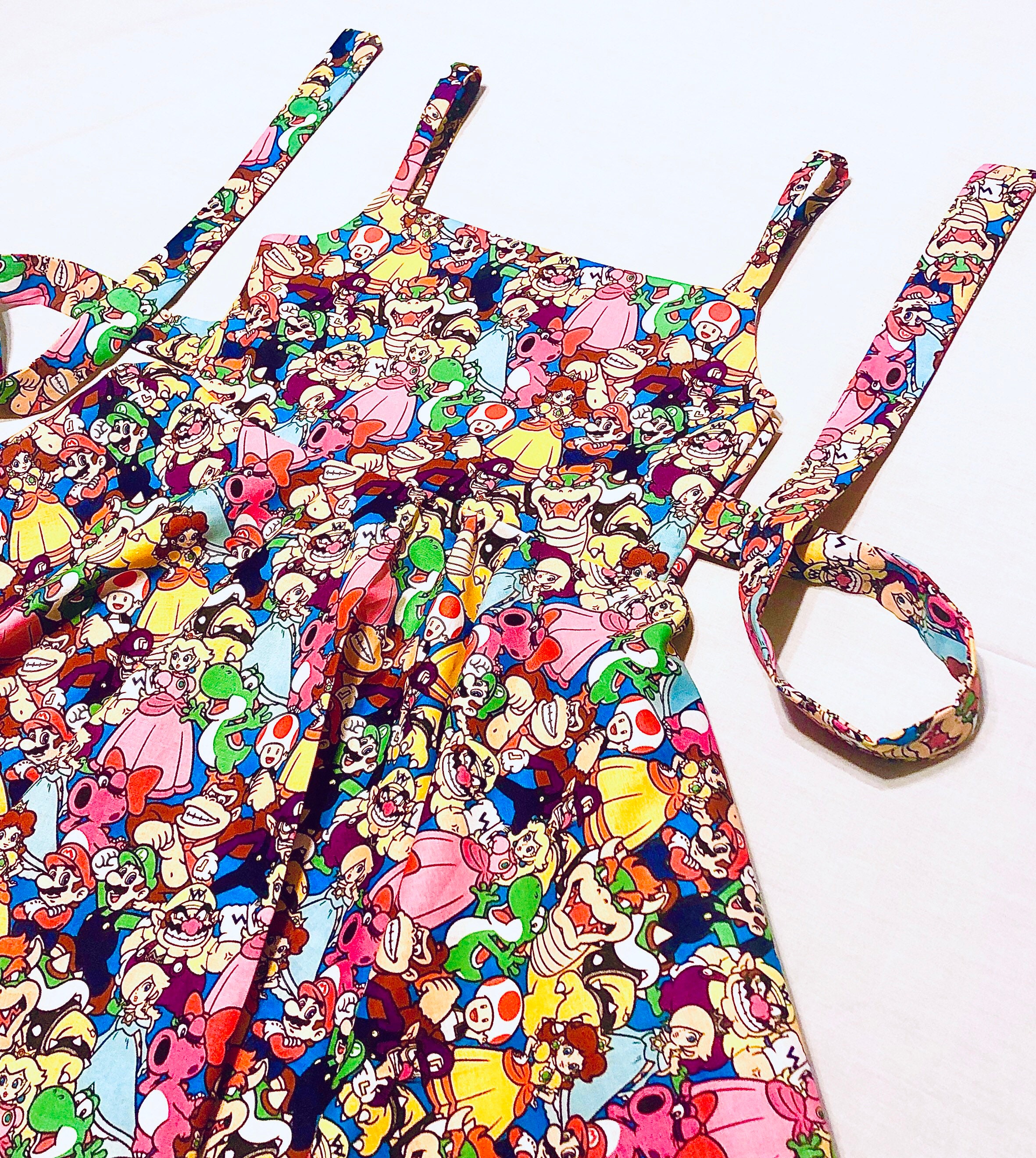 Mario Dress, Super Mario Bro’s, Princess Peach Dress, Yoshi Dress ...