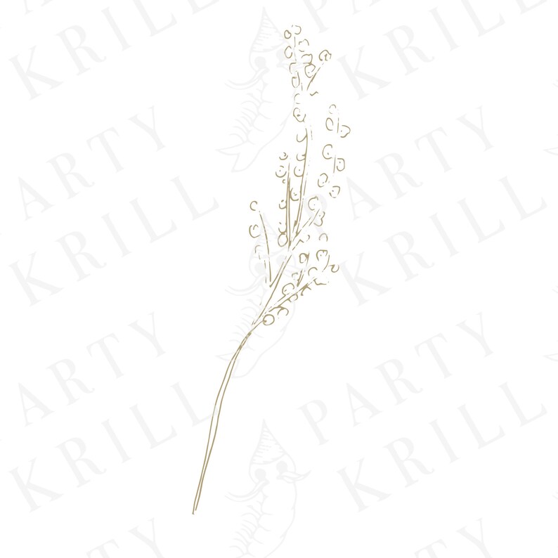 Hand Drawn Pampas Grass and Palm Leaves SVG Clip Art - Etsy