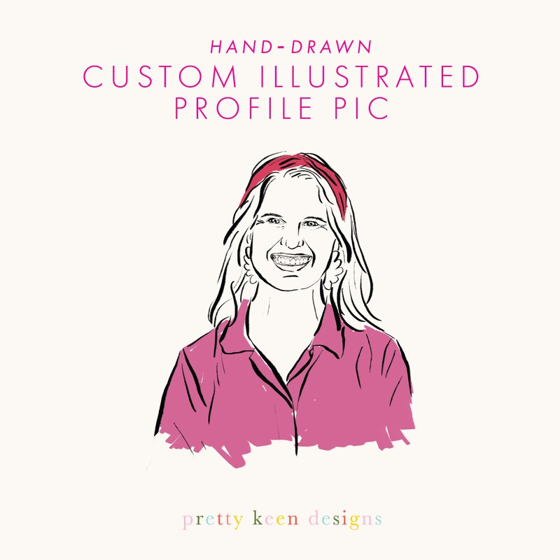 Cartoon Profile Pic - Etsy