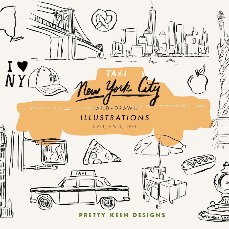 New York Hat Clips - Etsy