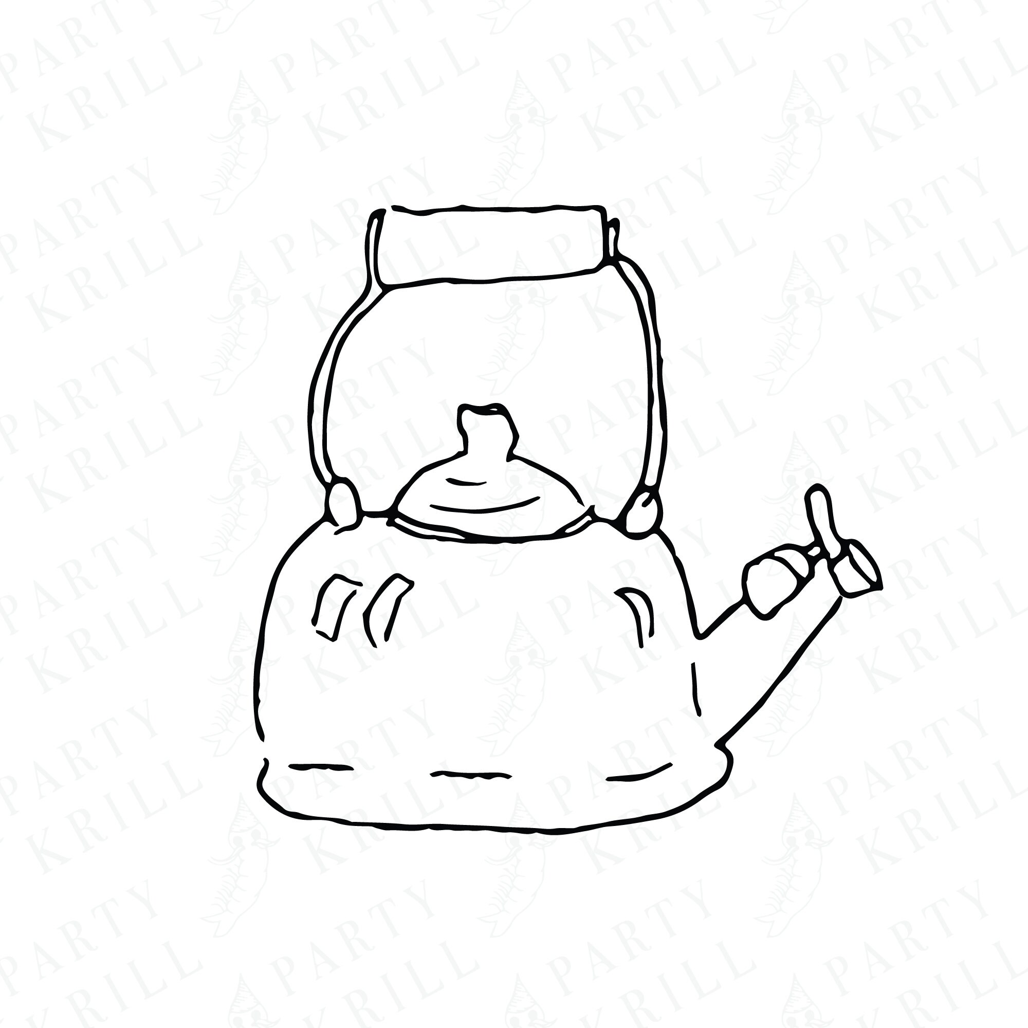 Hand Drawn Kitchen Scene SVG Clip Art Doodle Vector - Etsy