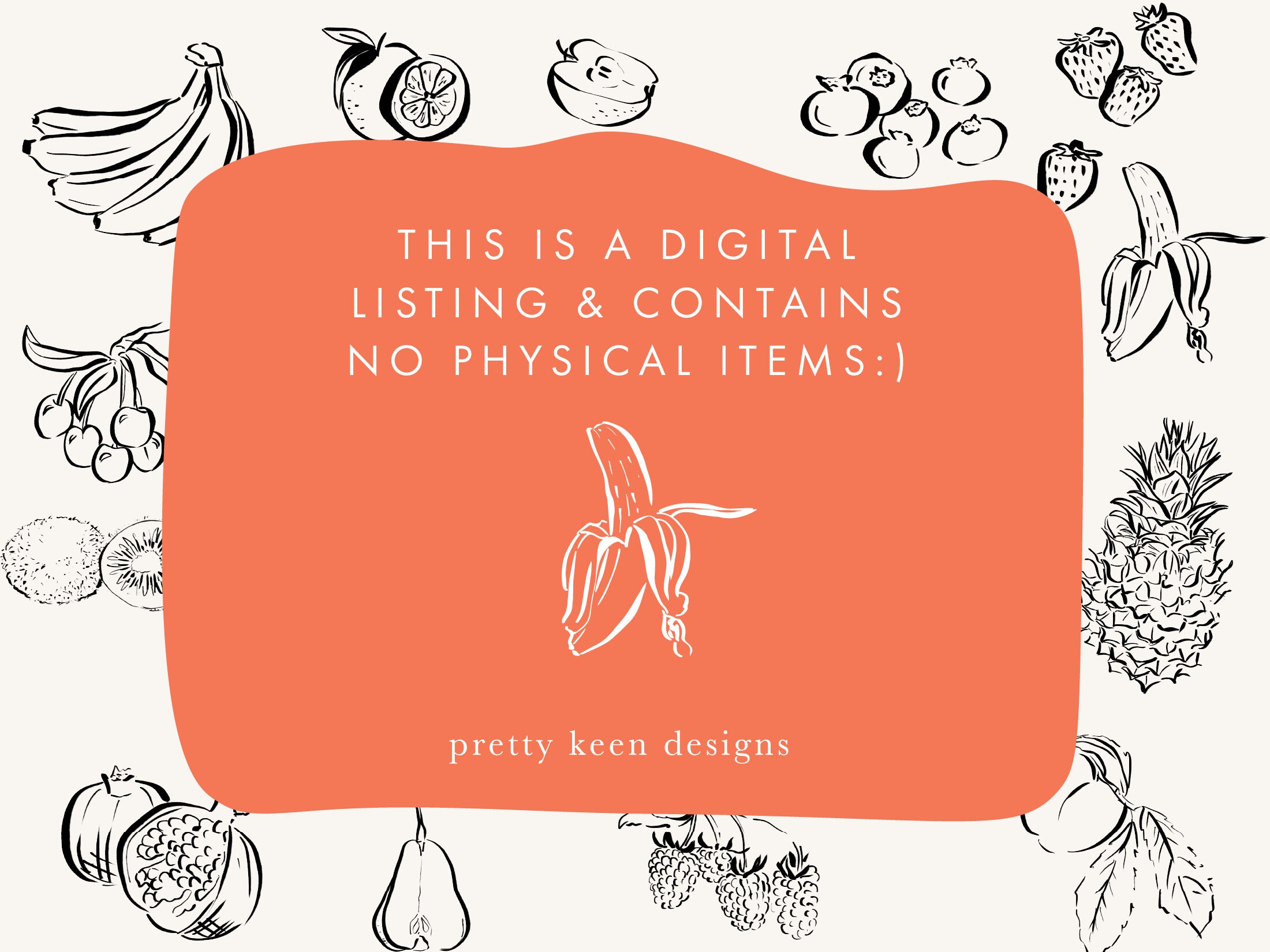 Hand-drawn Fruit Illustrations Fresh Lemon, Orange, Pear Clipart Loose ...