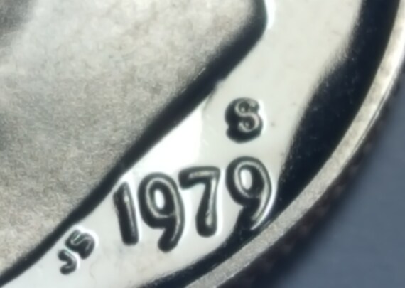 1979 S Proof Roosevelt Dime Variety Type 2 Clear s | Etsy