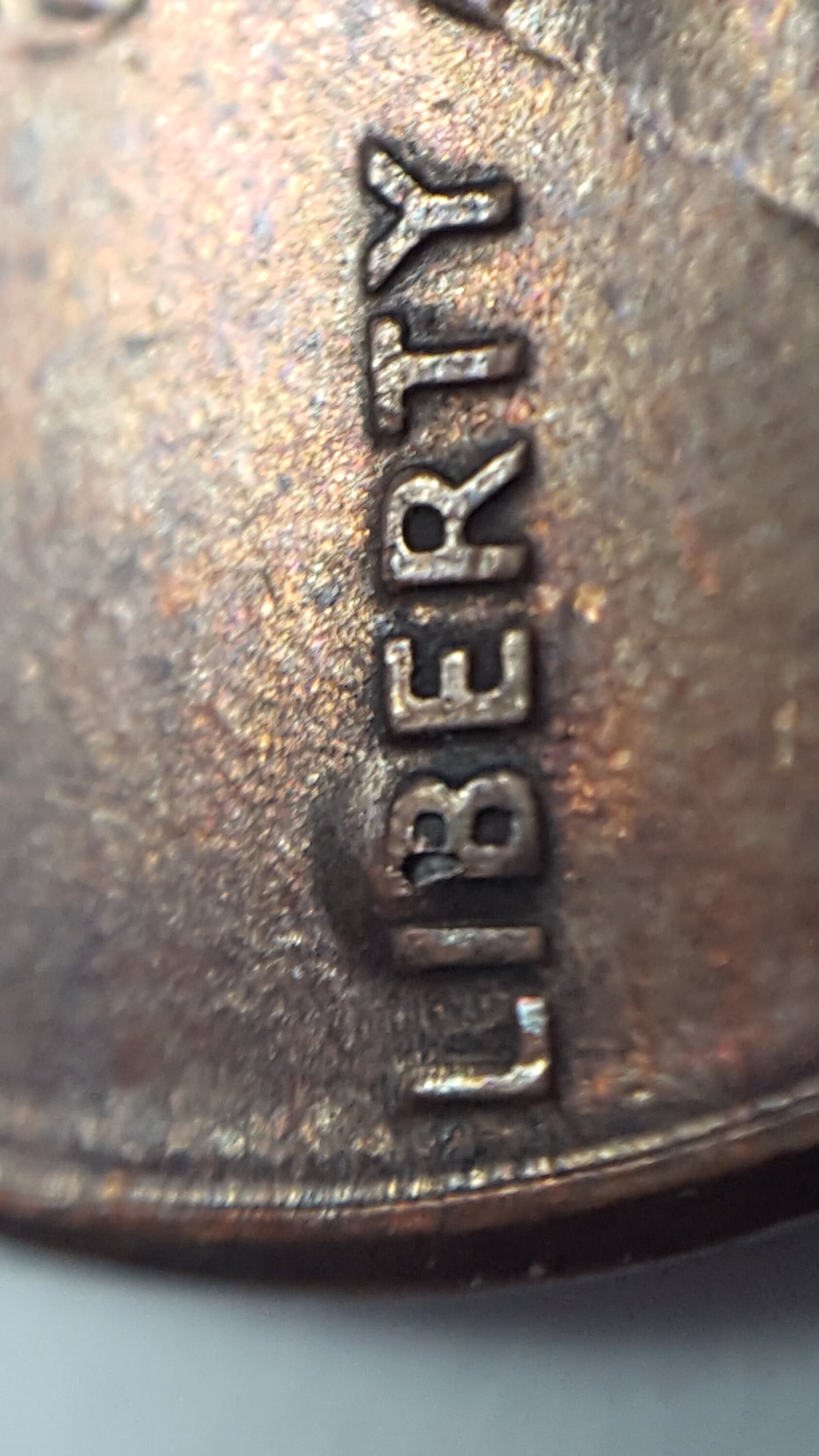 Rare 2000 D Lincoln Cent Penny Obverse Large Gas Bubble on Liberty ...