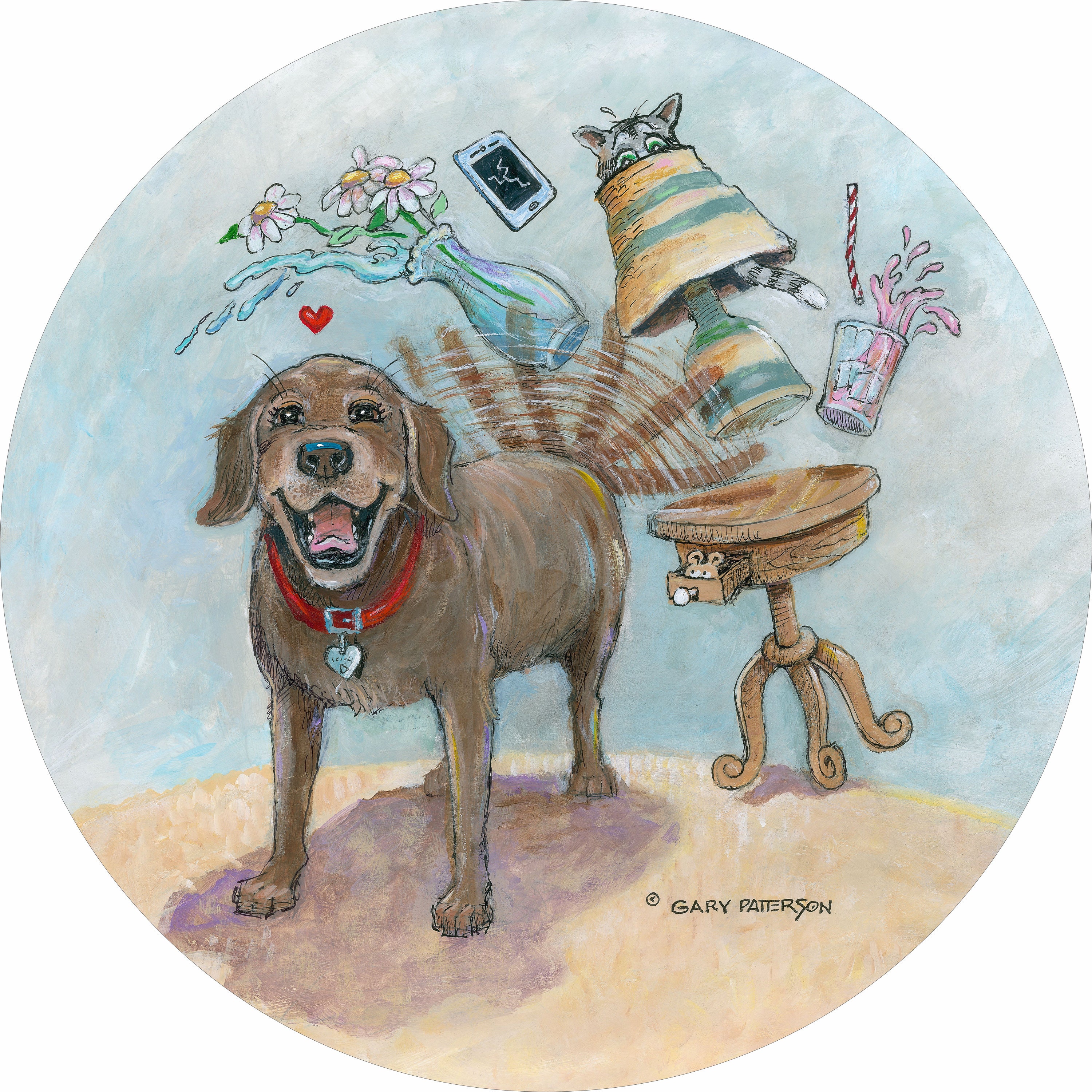 Dog Cartoon Spare Tire Cover Custom Made to Your Exact Tire | Etsy