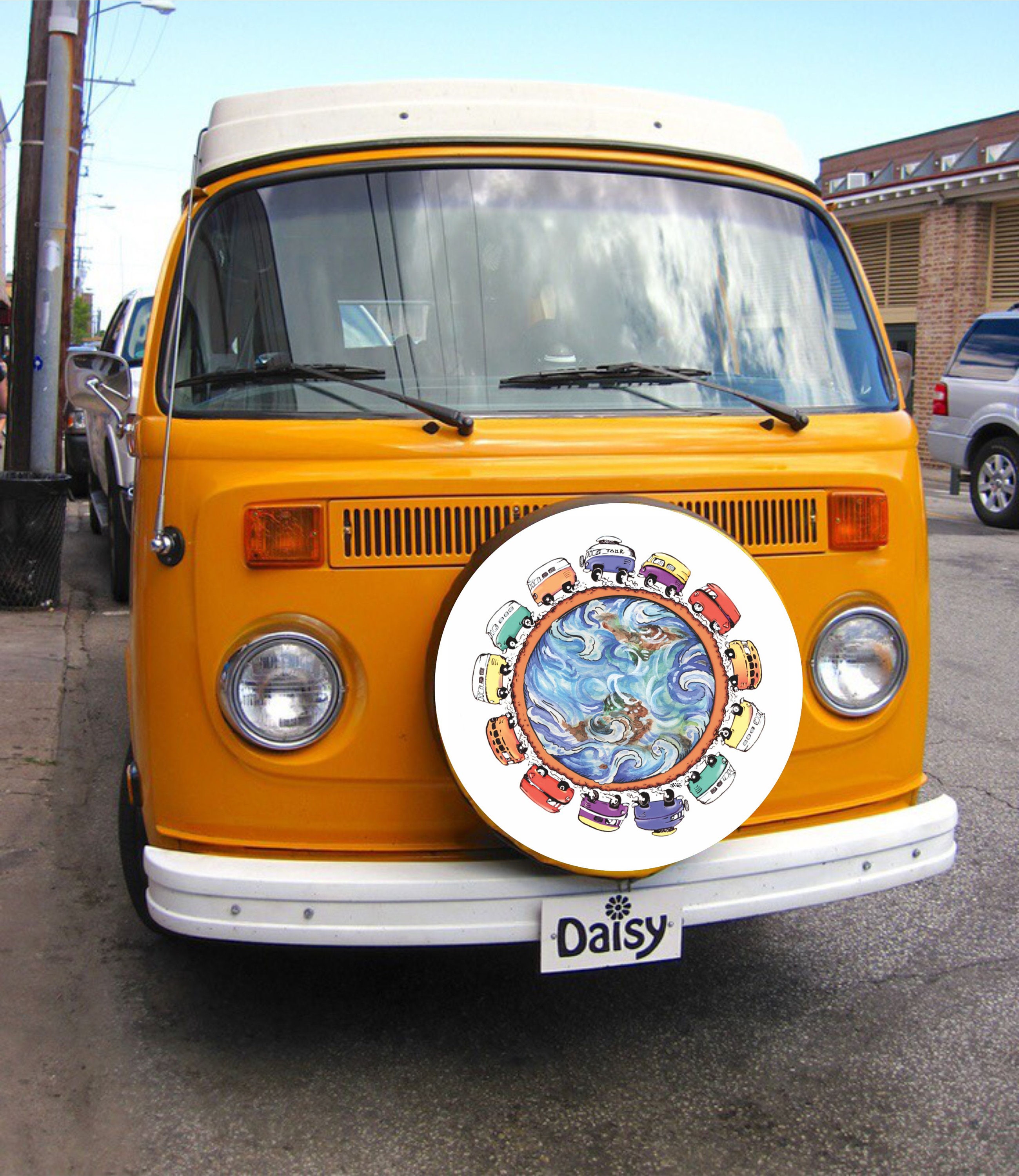 Bus Van Spare Tire Cover custom Made to Your Exact Tire Size | Etsy