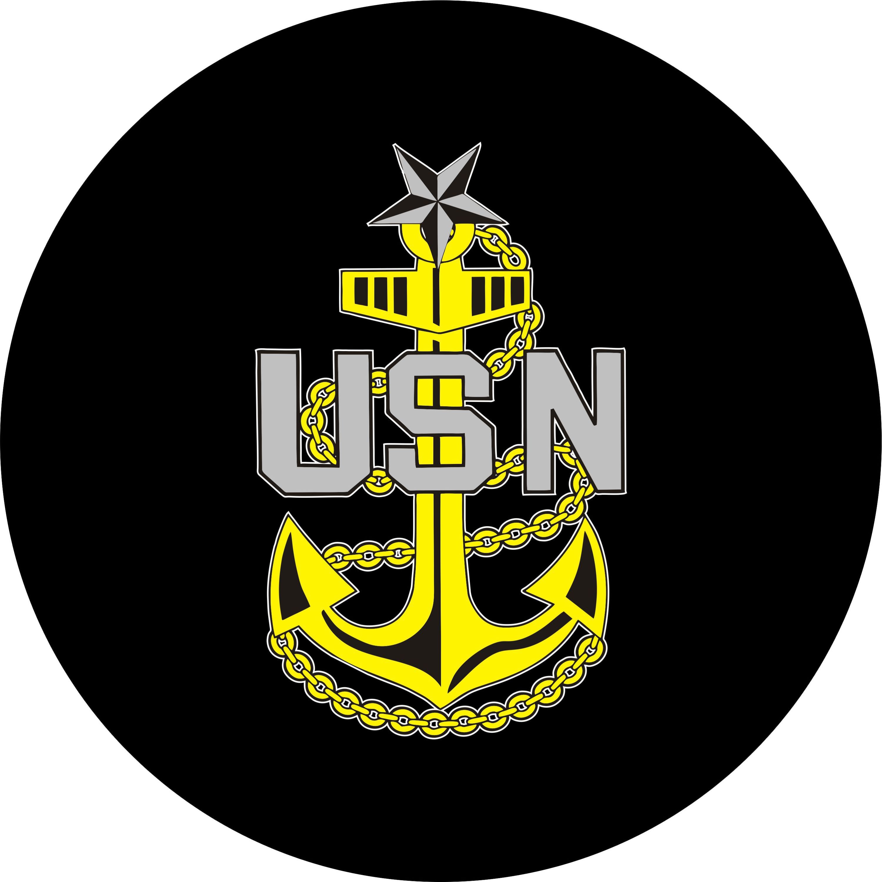 USN U.S. Navy Military Logo Spare Tire Cover fit to exact tire | Etsy