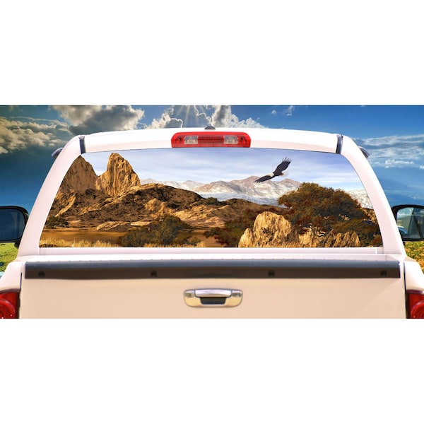 Eagle Window Decal - Etsy