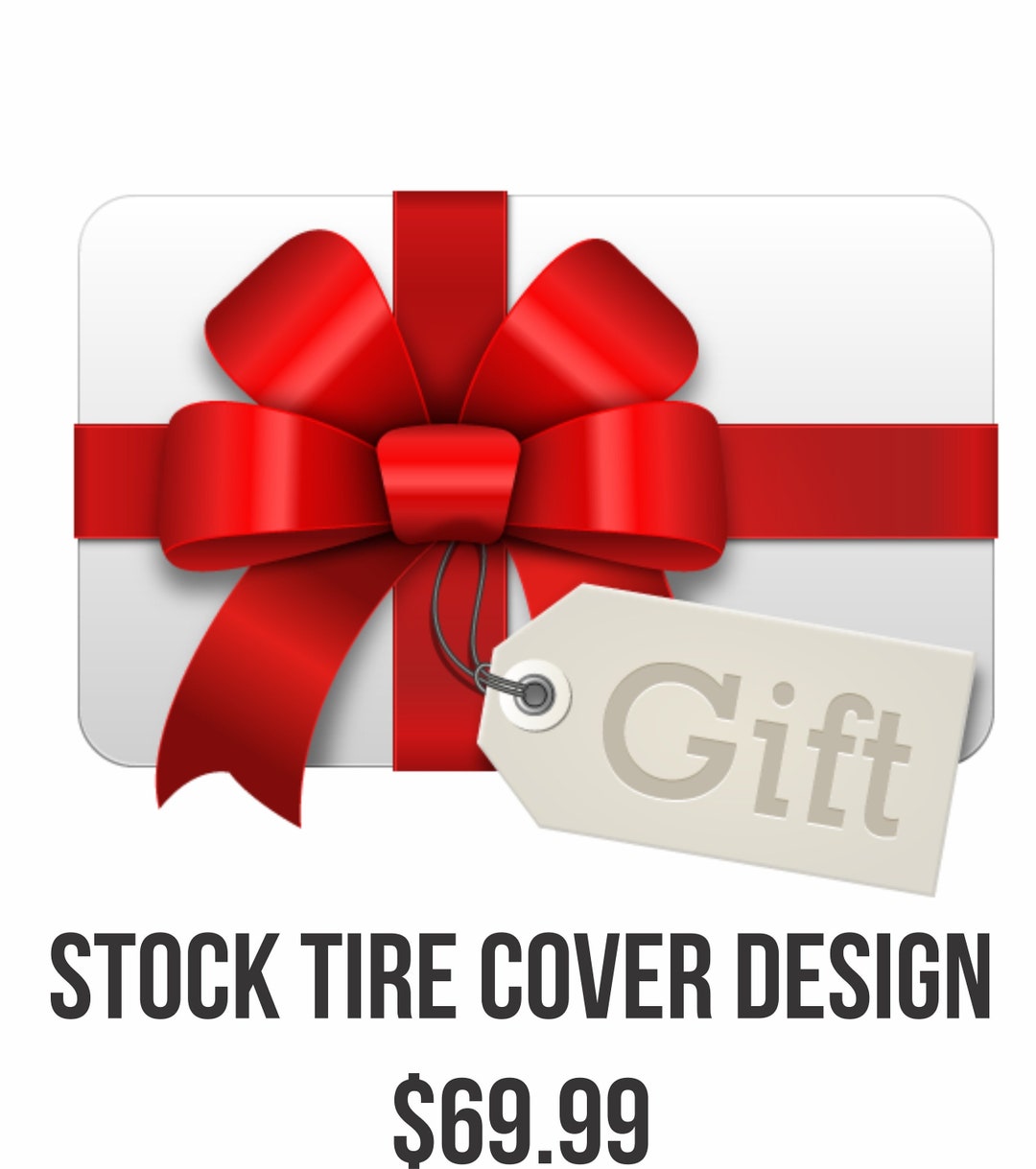 Tire Cover Gift Certificate: Custom Design Coupon (digital) - Etsy