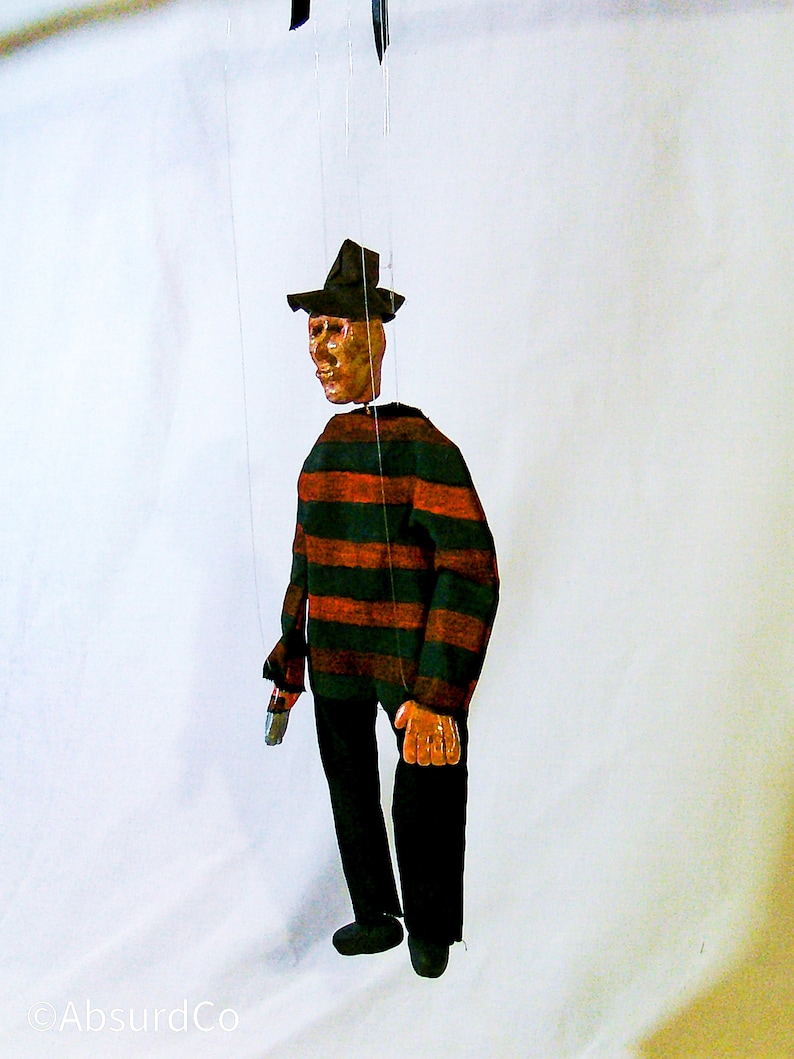 Freddy Krueger Nightmare on Elm Street Marionette Horror Puppet - Etsy