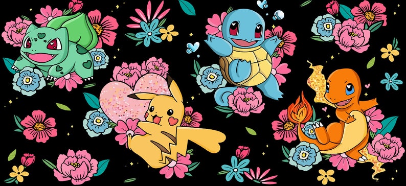 POKE Flower PNG - Etsy