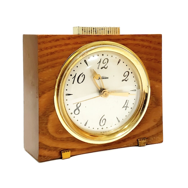 Vintage Desk Clock - Etsy