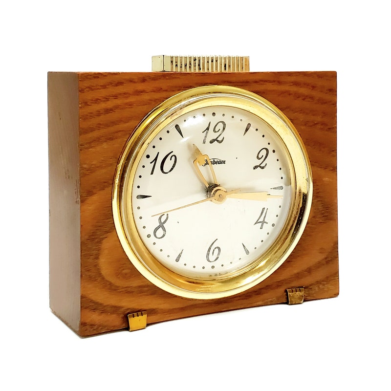 Vintage Desk Clock - Etsy