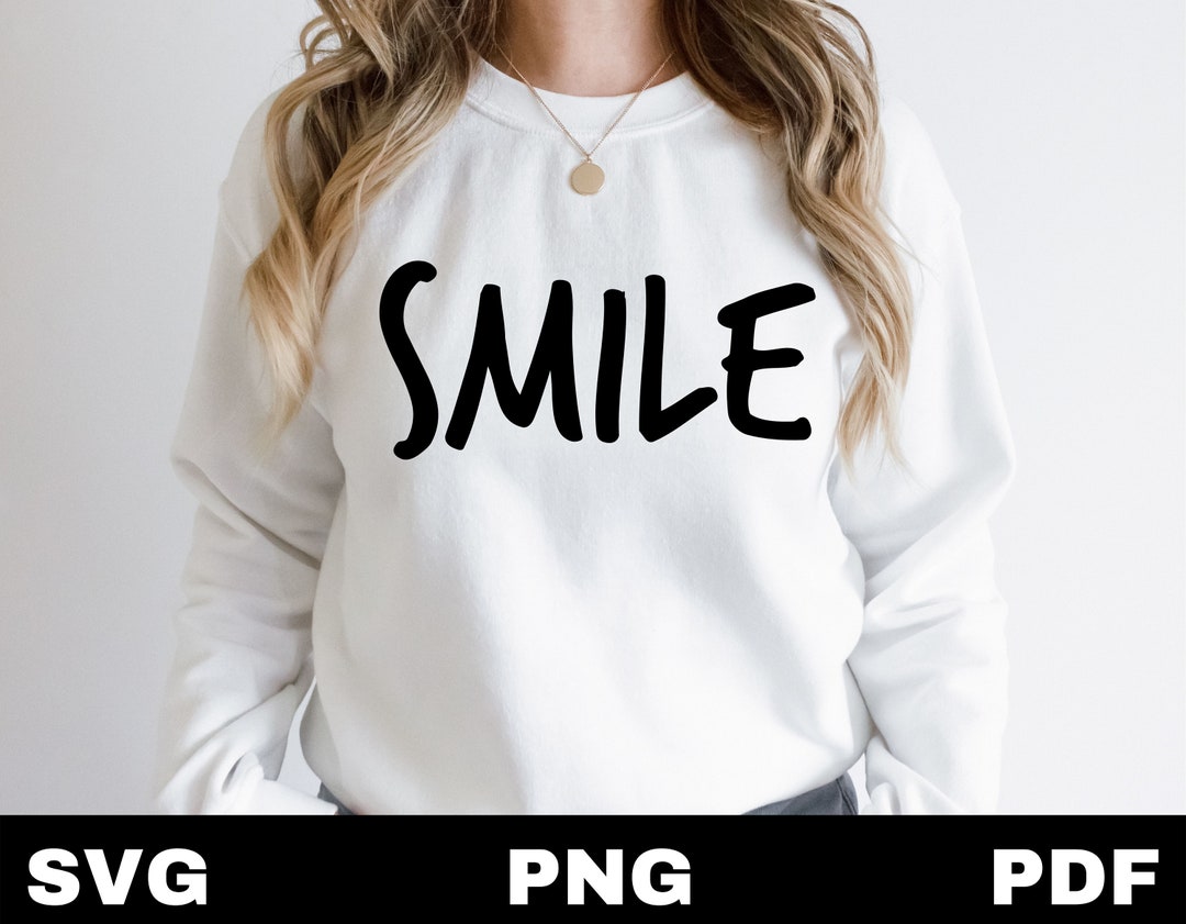 Smile SVG PNG PDF, All Good Days Svg, Positive Vibes Svg, Inspirational ...