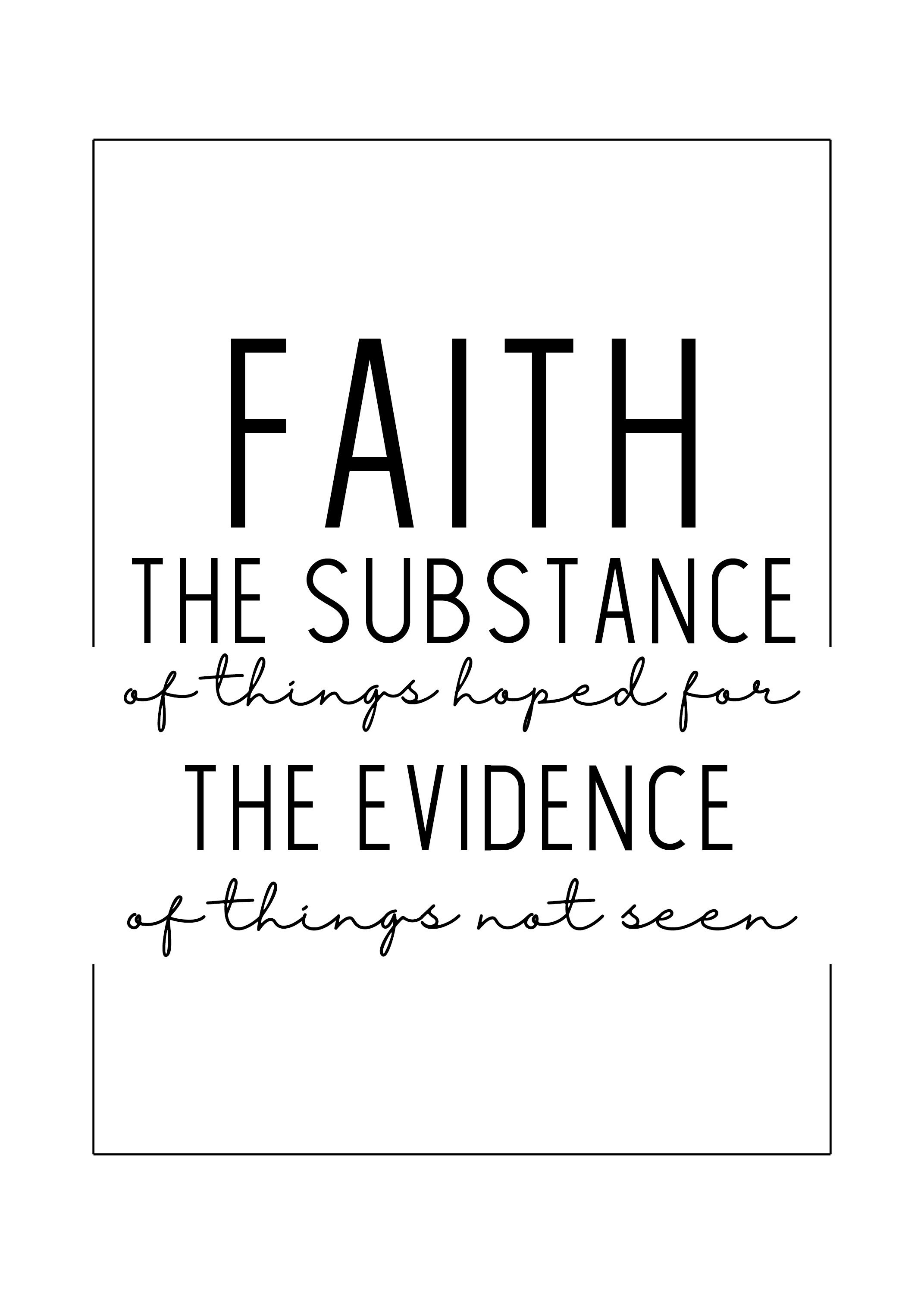 Now Faith Digital Download Christian Art Print Christian - Etsy