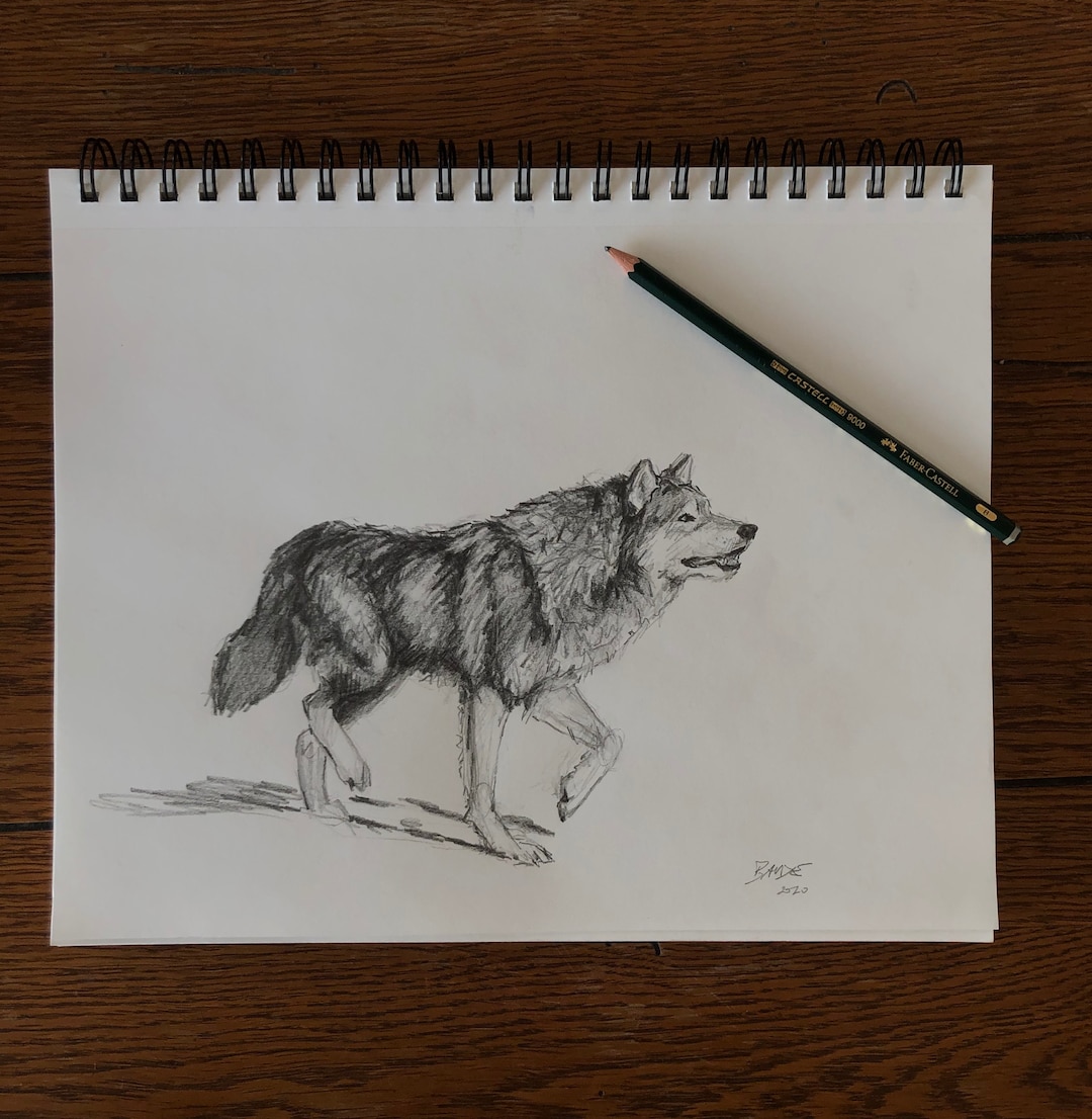 Wolf Gesture - Etsy