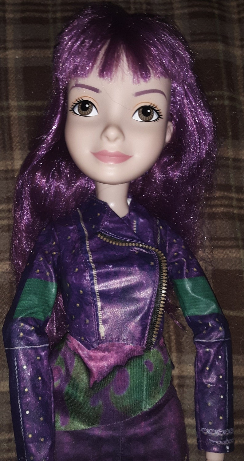 Disney Descendants 2 Mal Doll Poseable Toy Large 28 | Etsy