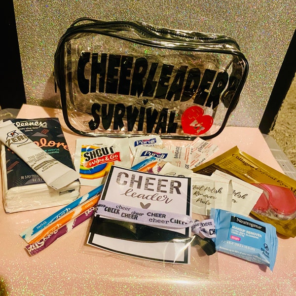 Cheerleader Survival Kit - Etsy