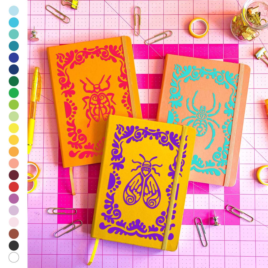 Custom Entomology Bug Journal: Whimsigoth Diary | Lined, Dot Grid, or ...