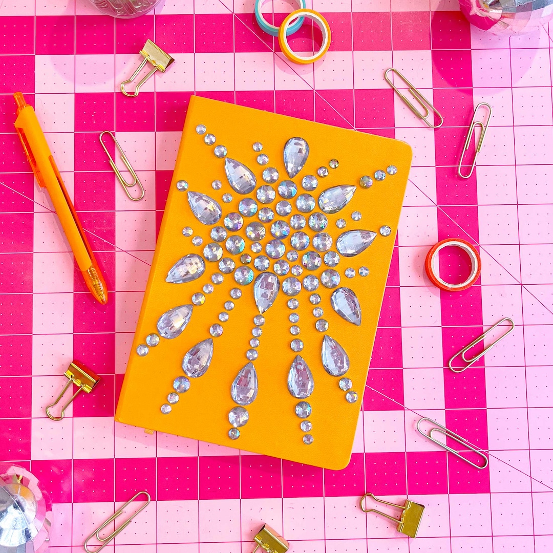 Showgirl Era Bling Rhinestone Journal: Bejeweled Gemstone Diary | Lined ...