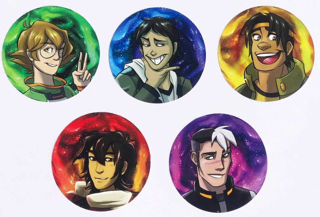 Voltron Sticker Set - Etsy