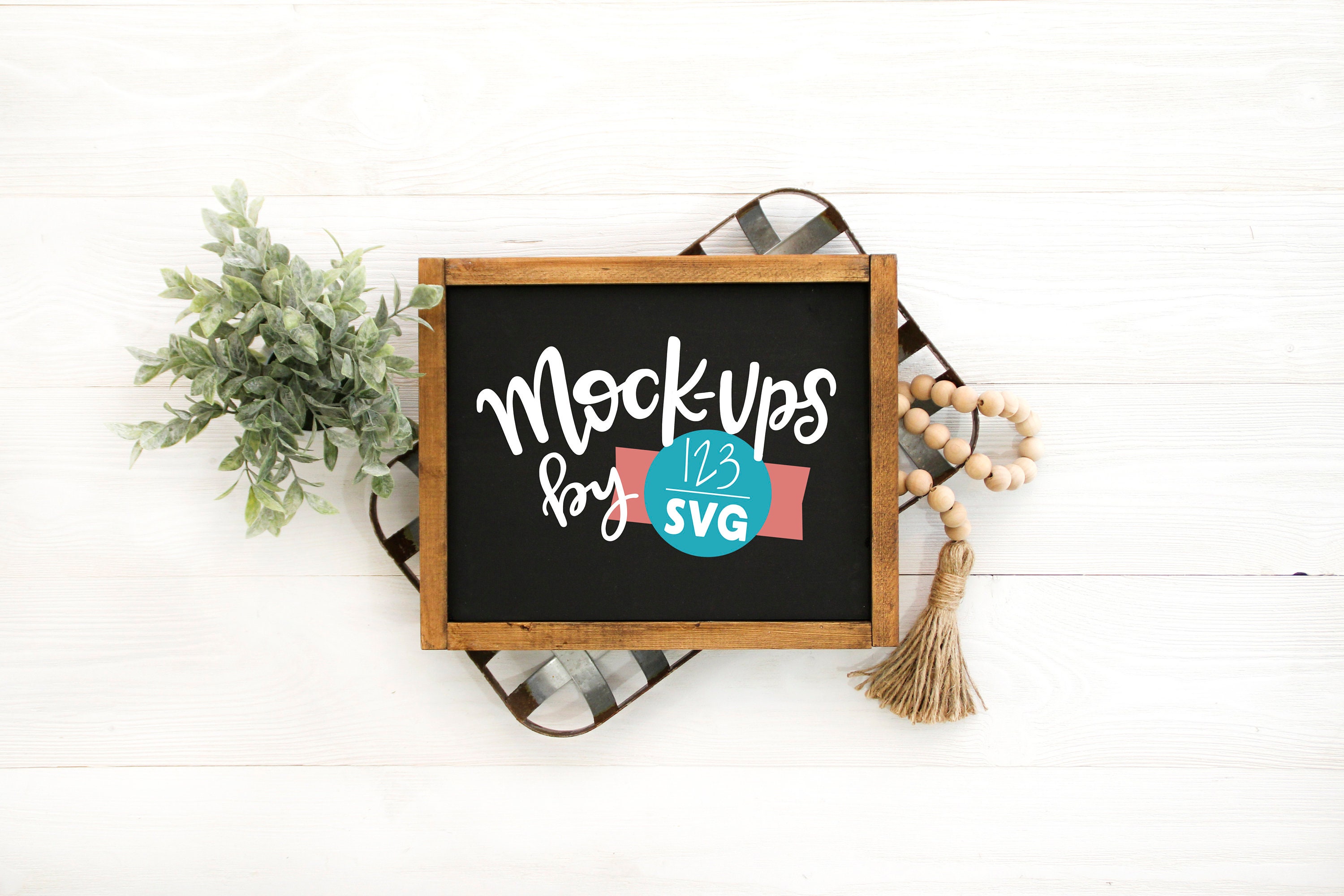 Sign mockup stock photo of handmade sign black sign | Etsy