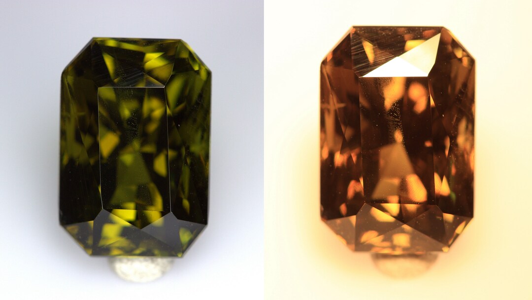 GIA Certified Natural Alexandrite 9.95 Carats. Beautiful Color Change ...