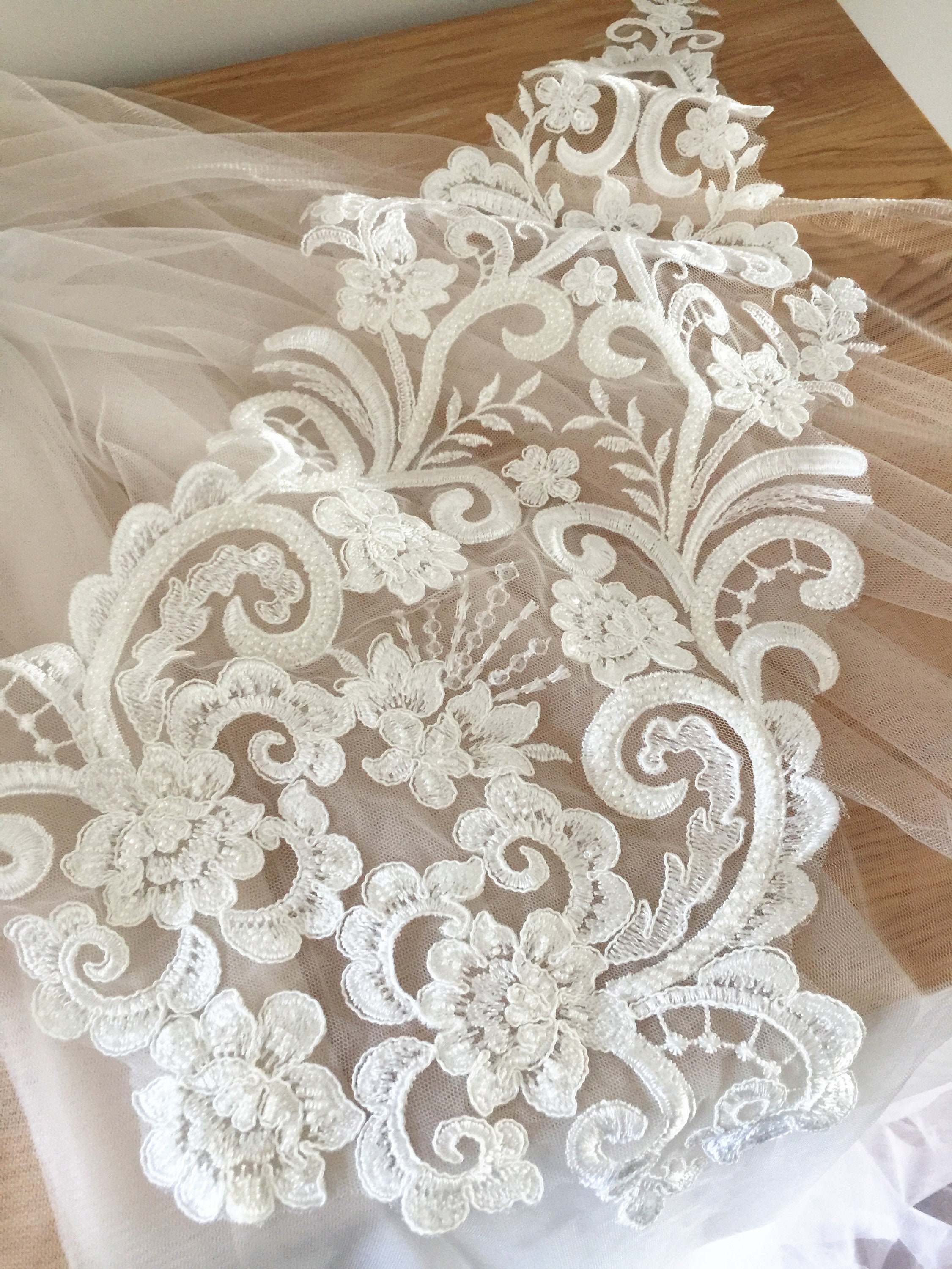 High Quality Beaded Lace Applique Wedding Dress Bridal Dress - Etsy