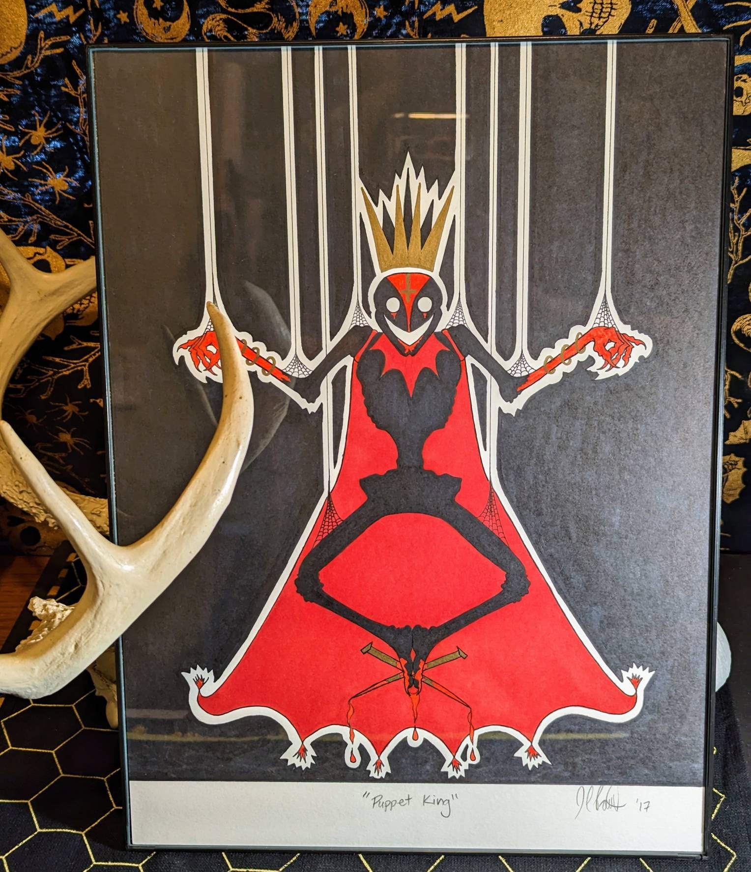 Original Artwork, 'puppet King' - Etsy