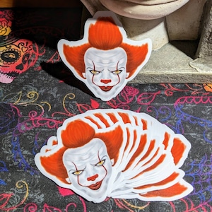 Sticker, "clown" - Etsy