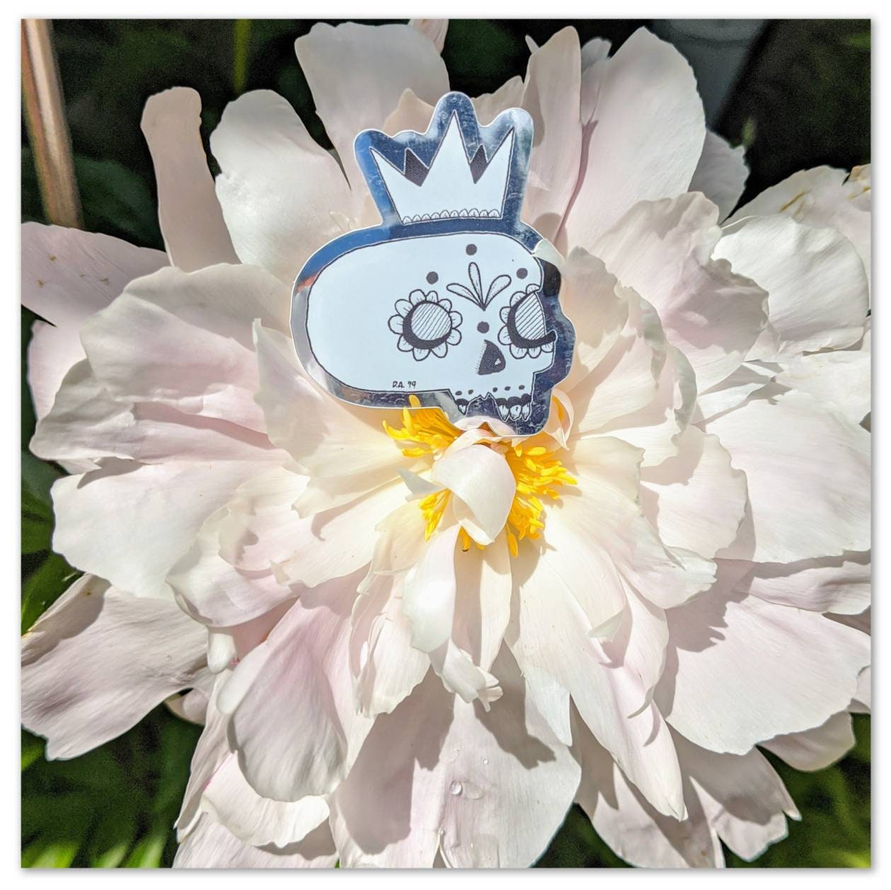 Sticker, "da Skull". - Etsy