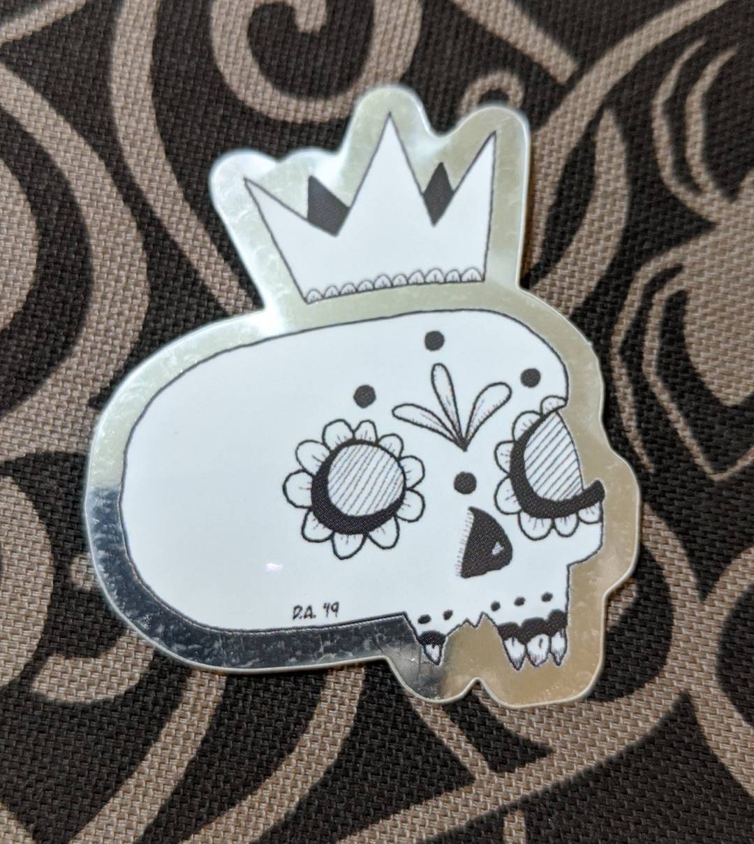 Sticker, "da Skull". - Etsy
