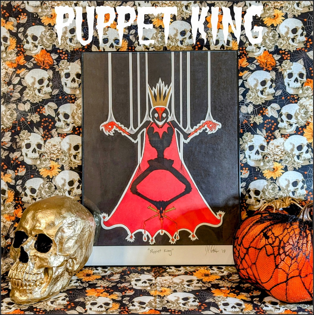 Original Artwork, 'puppet King' - Etsy