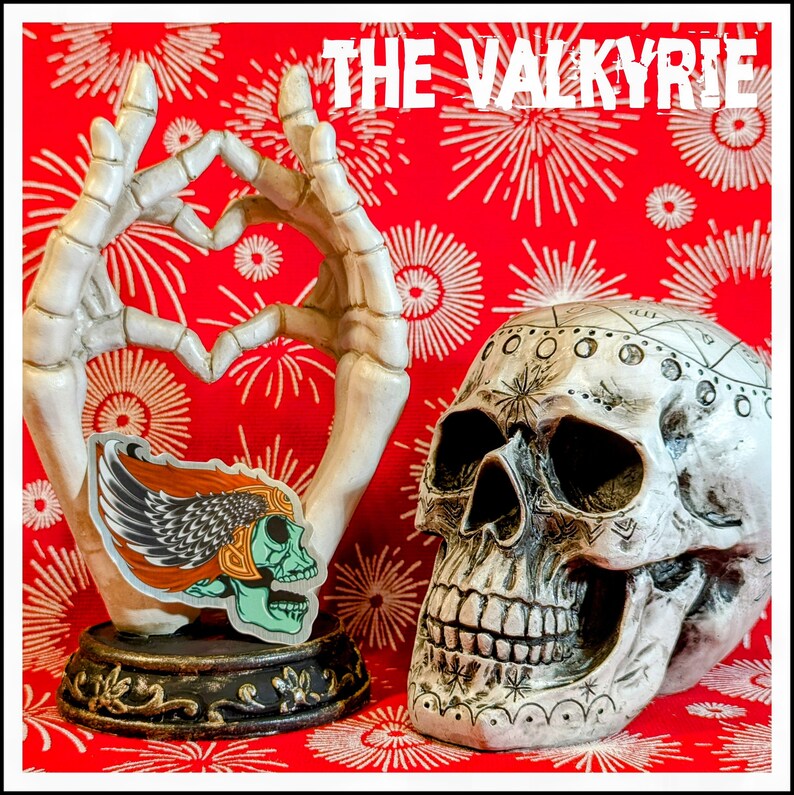 Sticker, "the Valkyrie". - Etsy