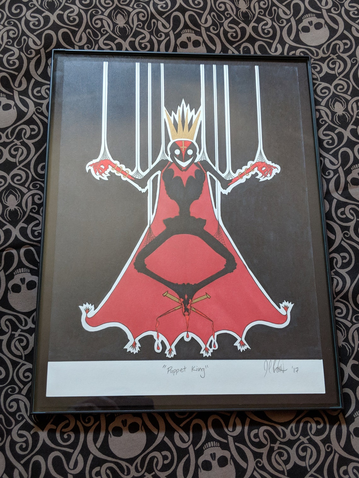 Original Artwork 'puppet King' - Etsy