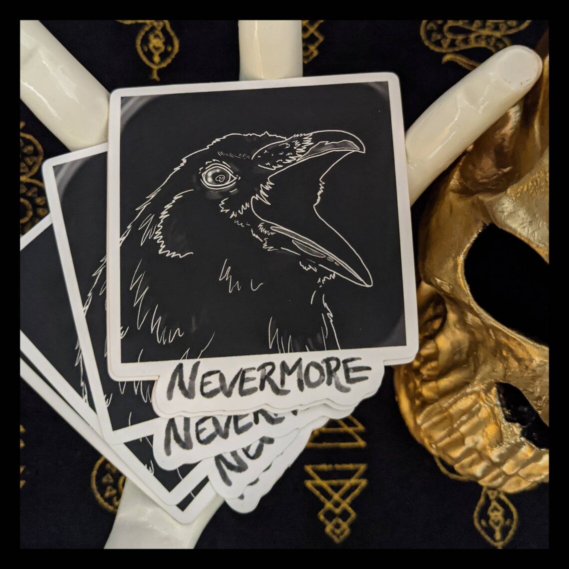 Sticker, Nevermore - Etsy