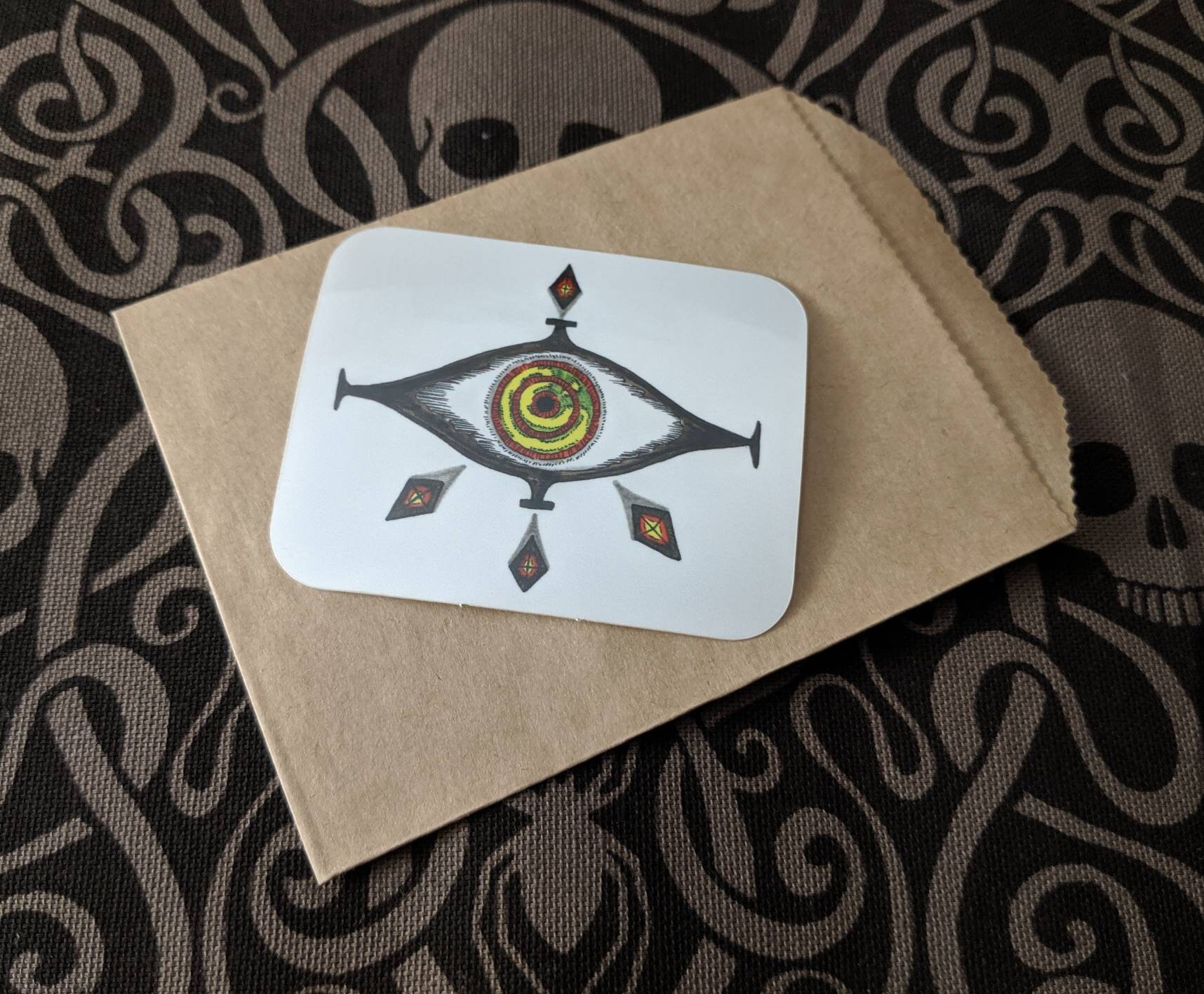 Sticker eye Eternal. - Etsy